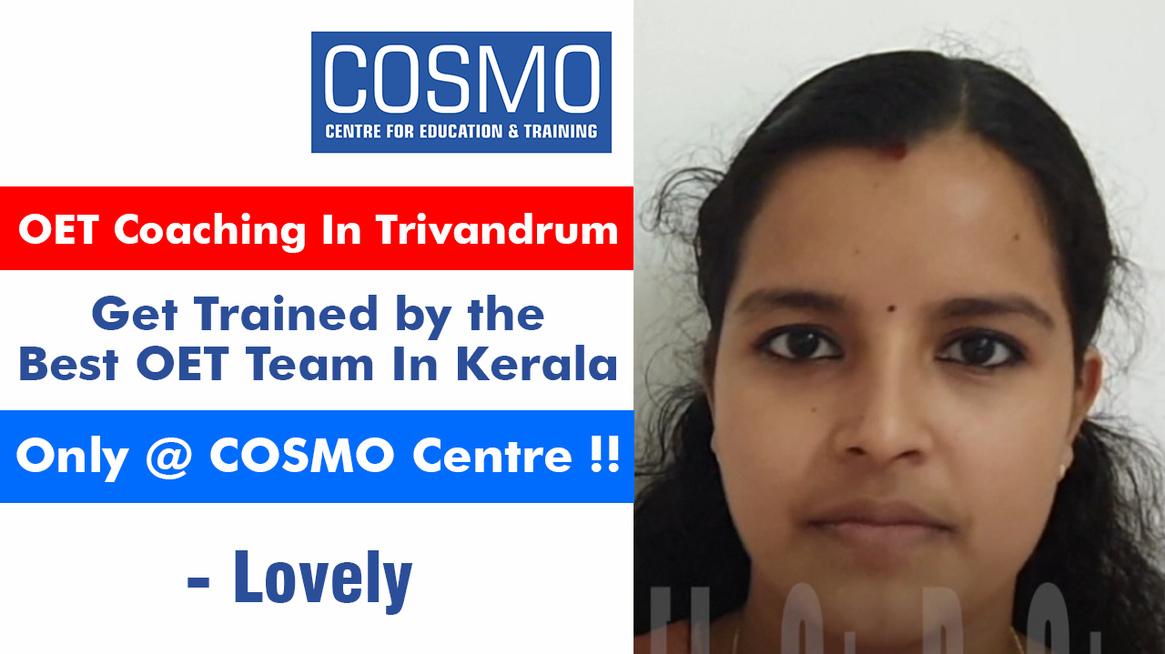 OET Kottayam @ COSMO - Best OET Coaching / Training in Kottayam - UK ...