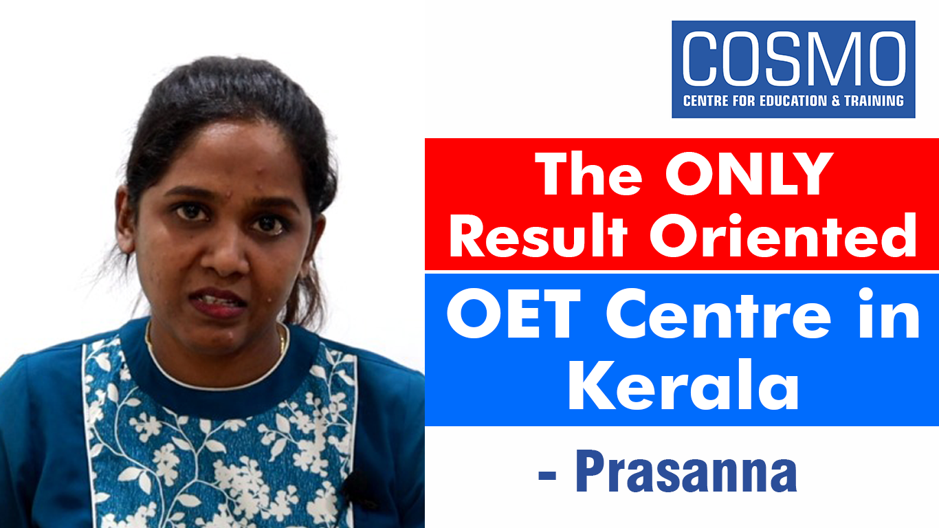 Best Online OET Training @ COSMO Centre Kerala - Best OET Online ...