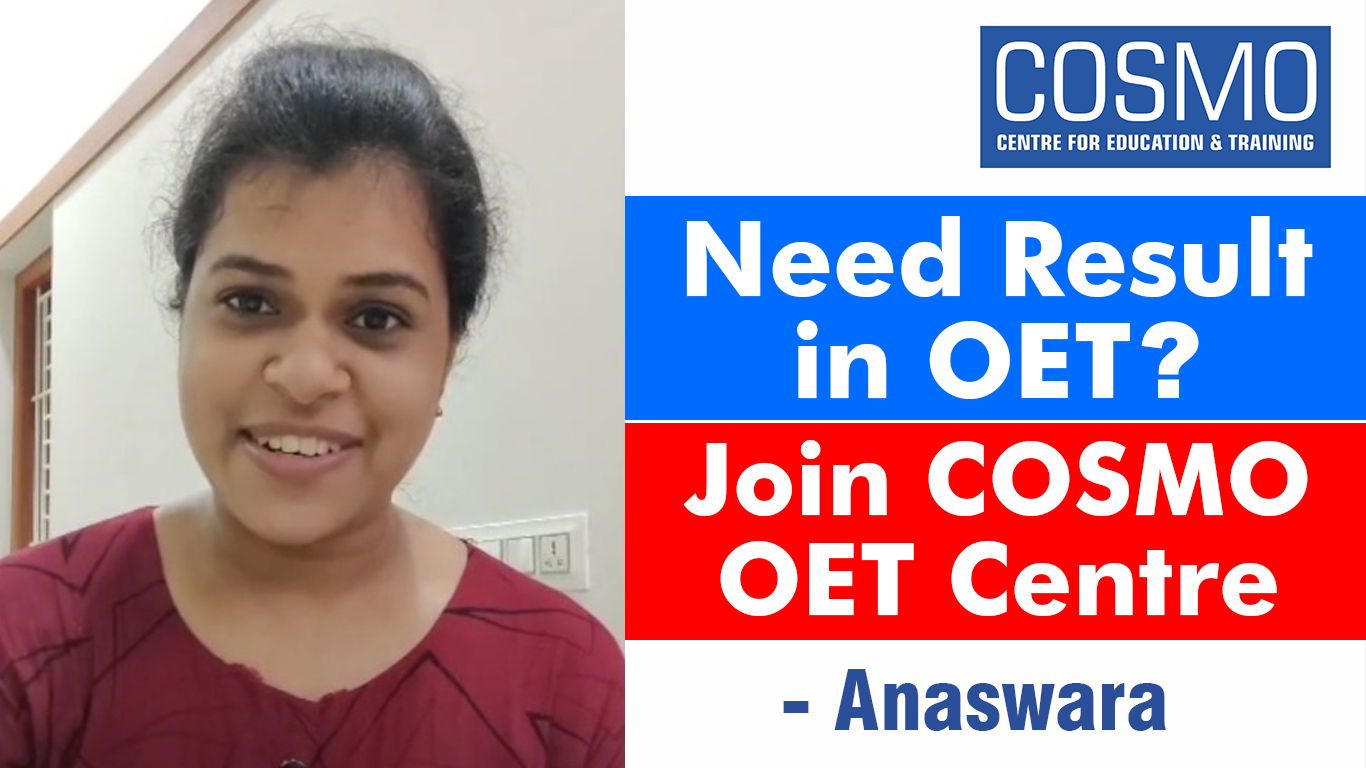 Best Online OET Training @ COSMO Centre Kerala - Best OET Online ...